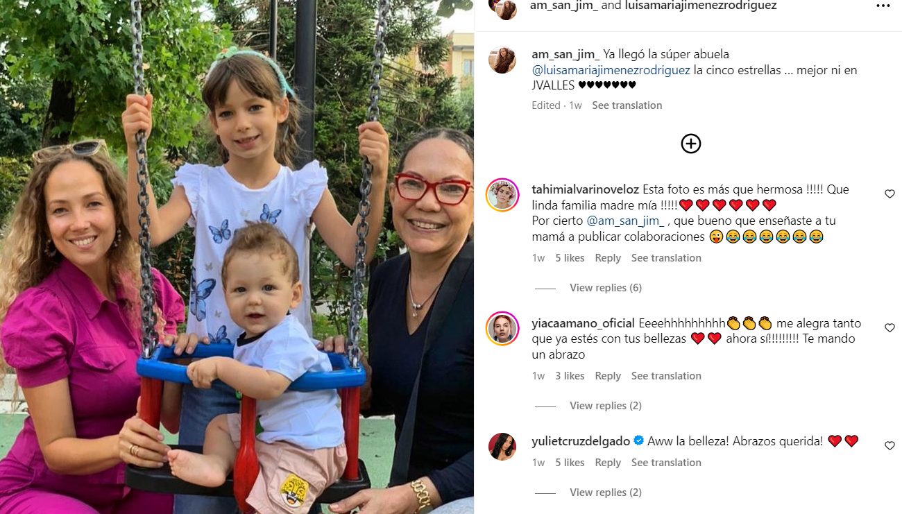 Actriz cubana Luisa María Jiménez viaja a Italia para reencontrarse con ...