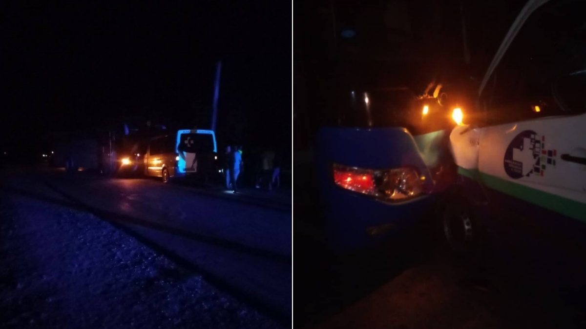 Accidente En Cuba Choque Entre Una Guagua De Las Far Y Una Ambulancia