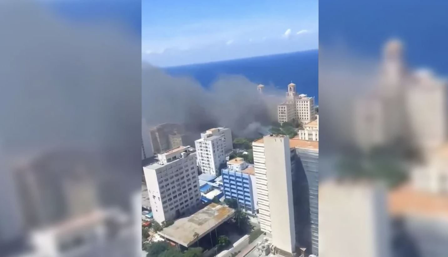 Incendio en el hotel nacional de cuba desata pánico